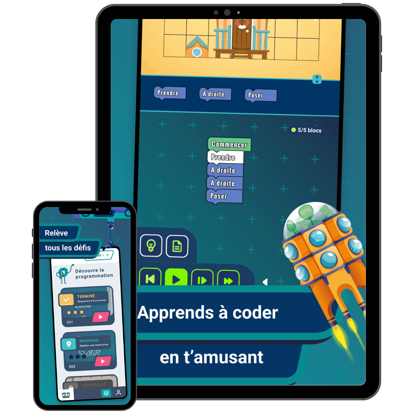 Découvre la programmation avec l'application mobile Citizen Code